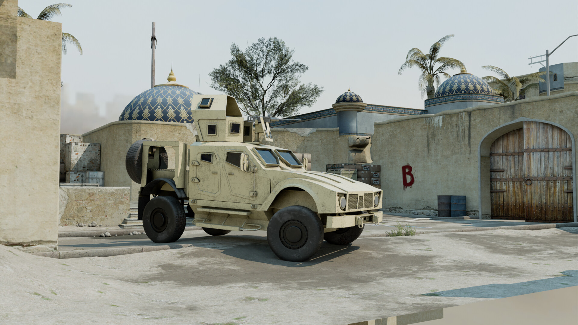 ArtStation - M-ATV Oshkosh