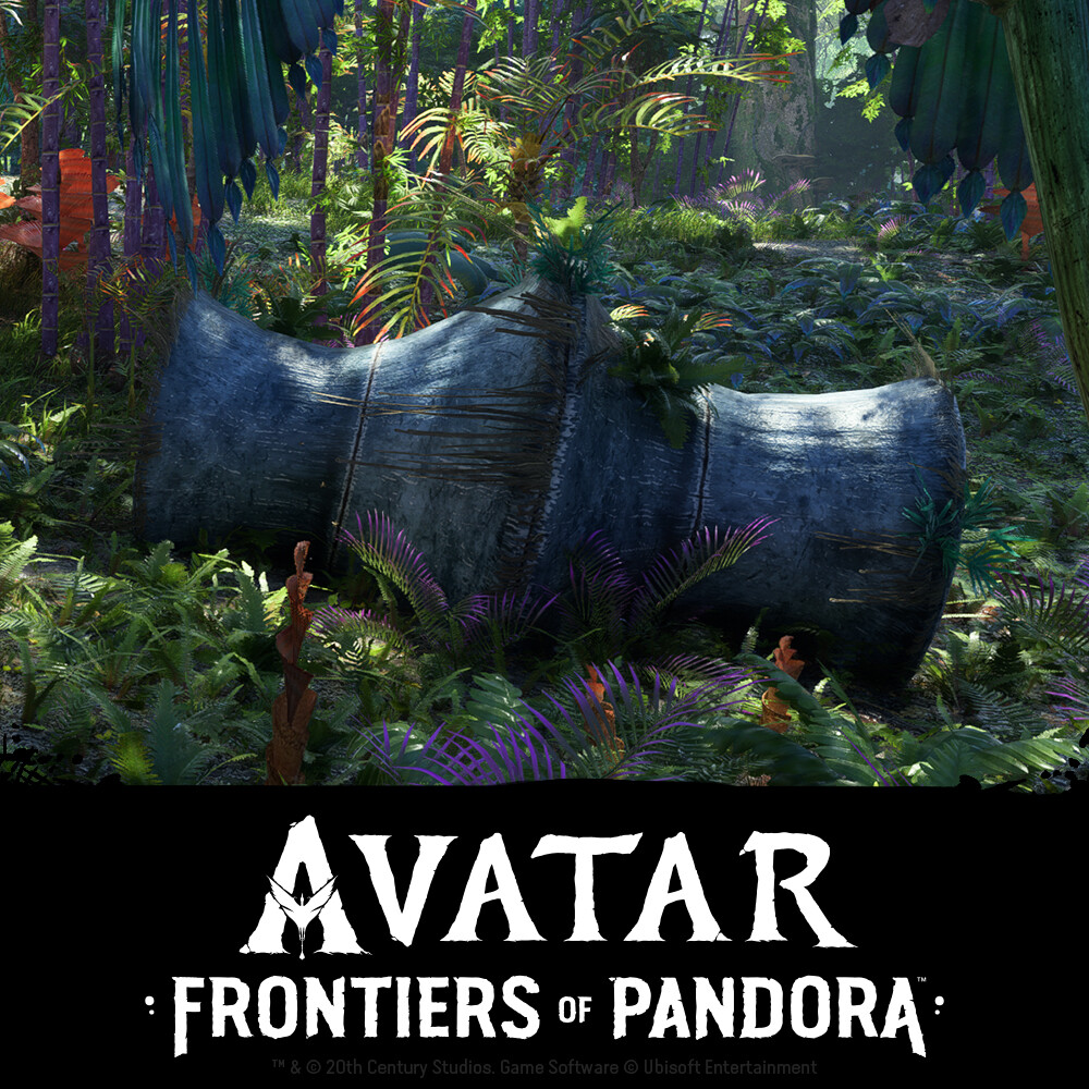 Chico Spans - Avatar:Frontiers of Pandora - Alien Bamboo Ground Pieces