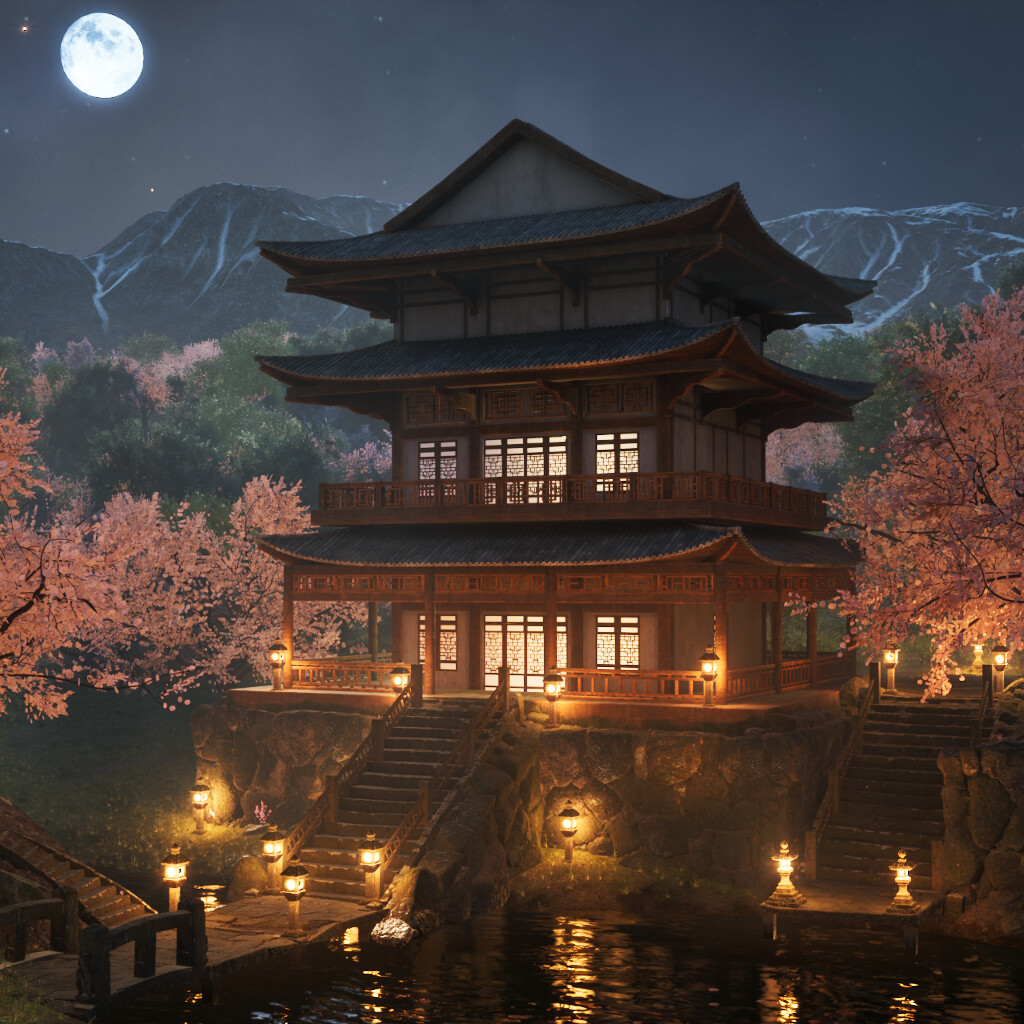 ArtStation - Chinese temple