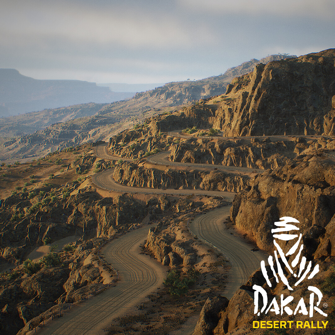 ArtStation - Dakar Desert Rally: USA Map - Desert