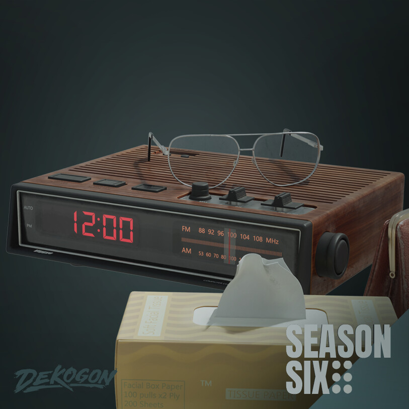 ArtStation - Bedside Set - Dekogon Season Six
