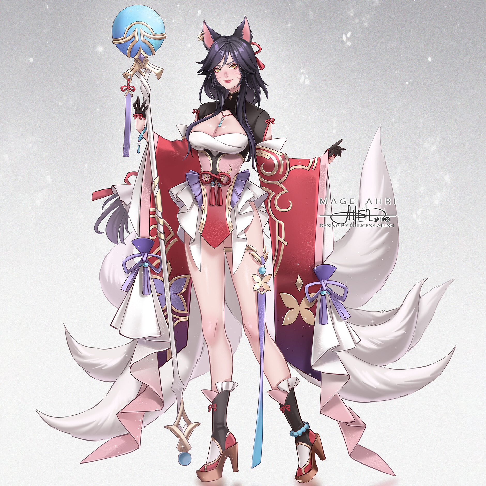 ArtStation - Mage Ahri