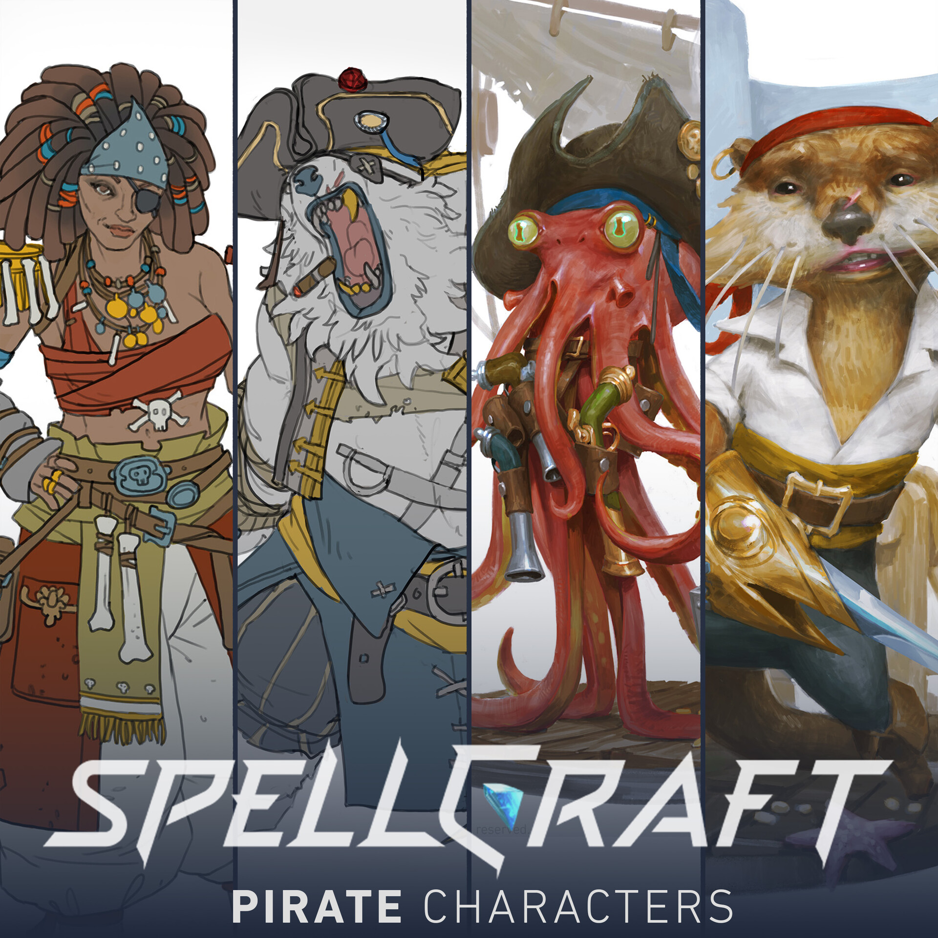 ArtStation - Spellcraft - Pirates