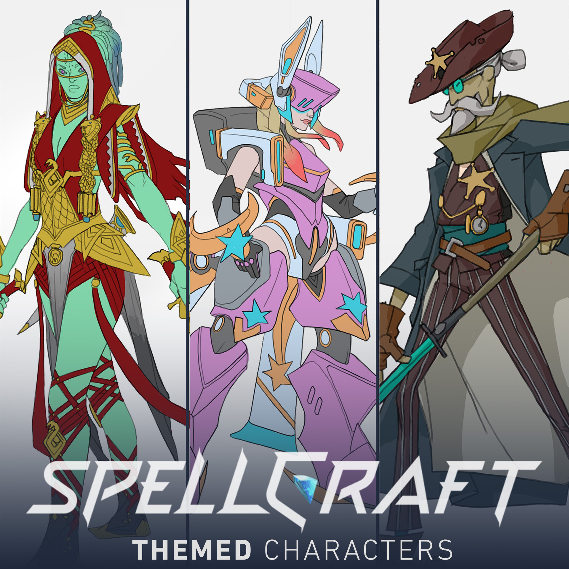 ArtStation - Spellcraft - Themes (reskins)