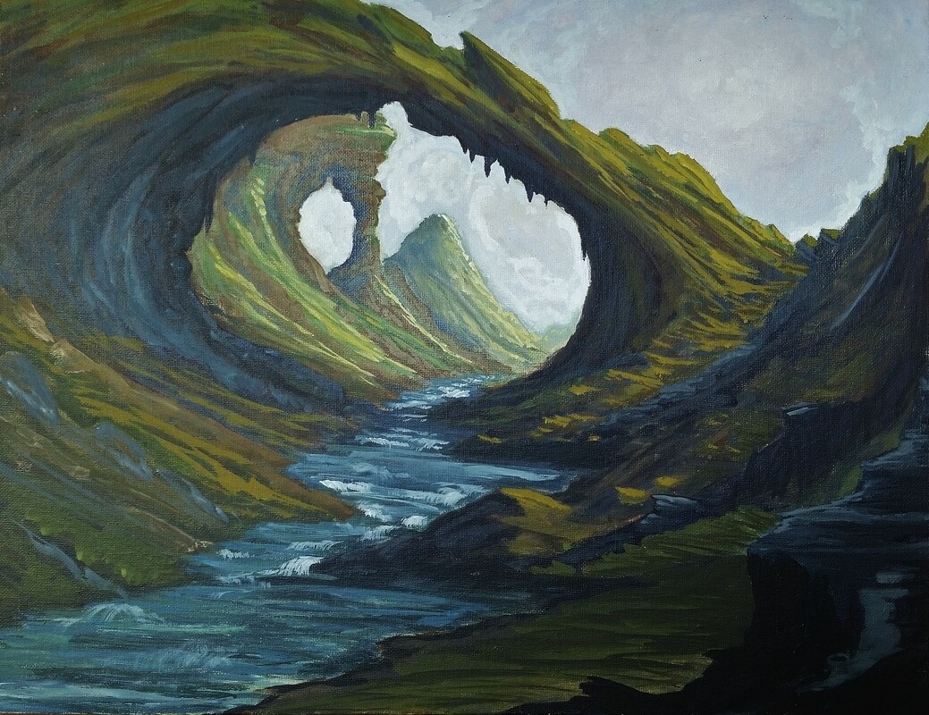 ArtStation - Natural bridges.