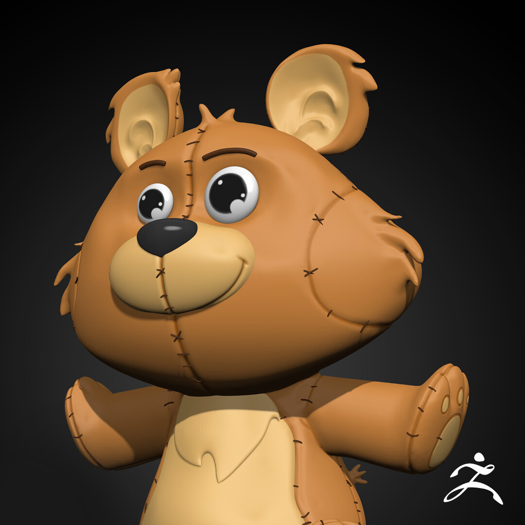 ArtStation - Teddy Bear