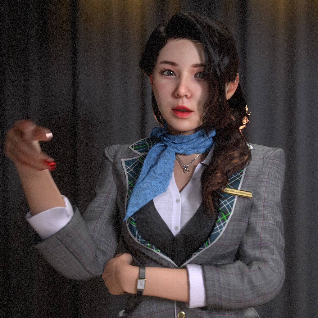 ArtStation - Virtual Receptionist