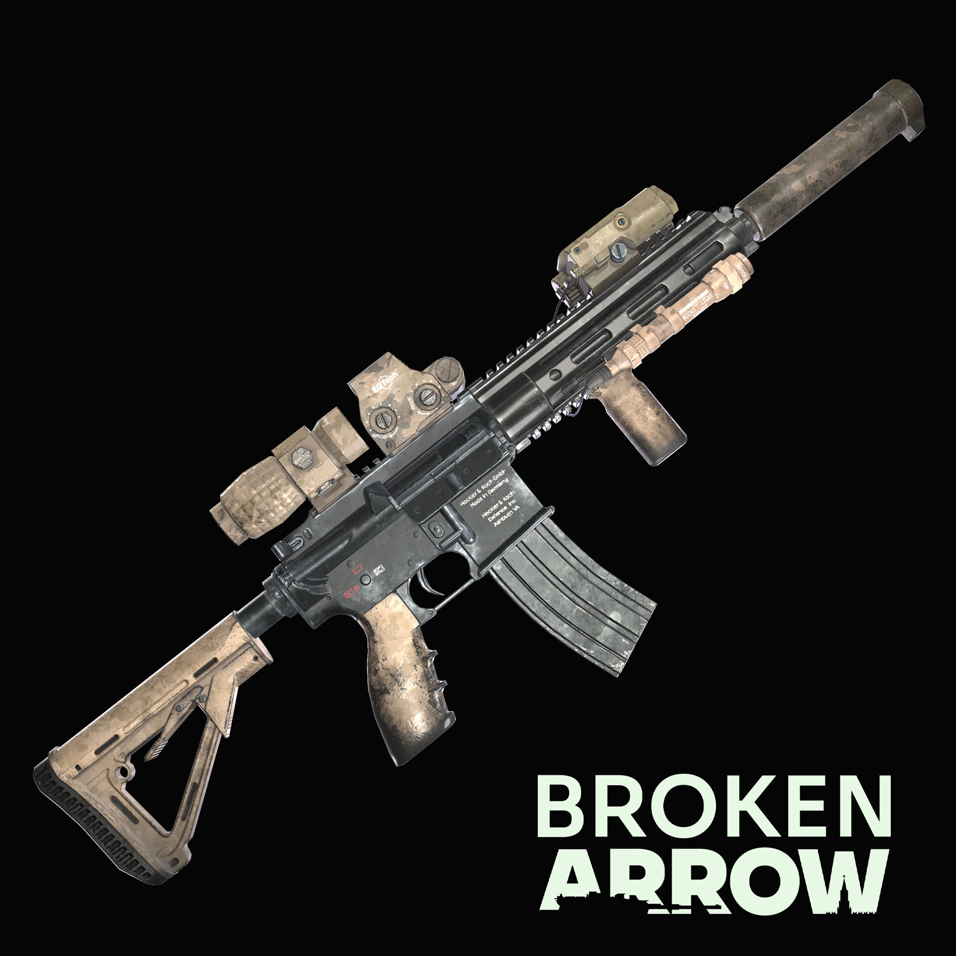 ArtStation - HK416 D10RS