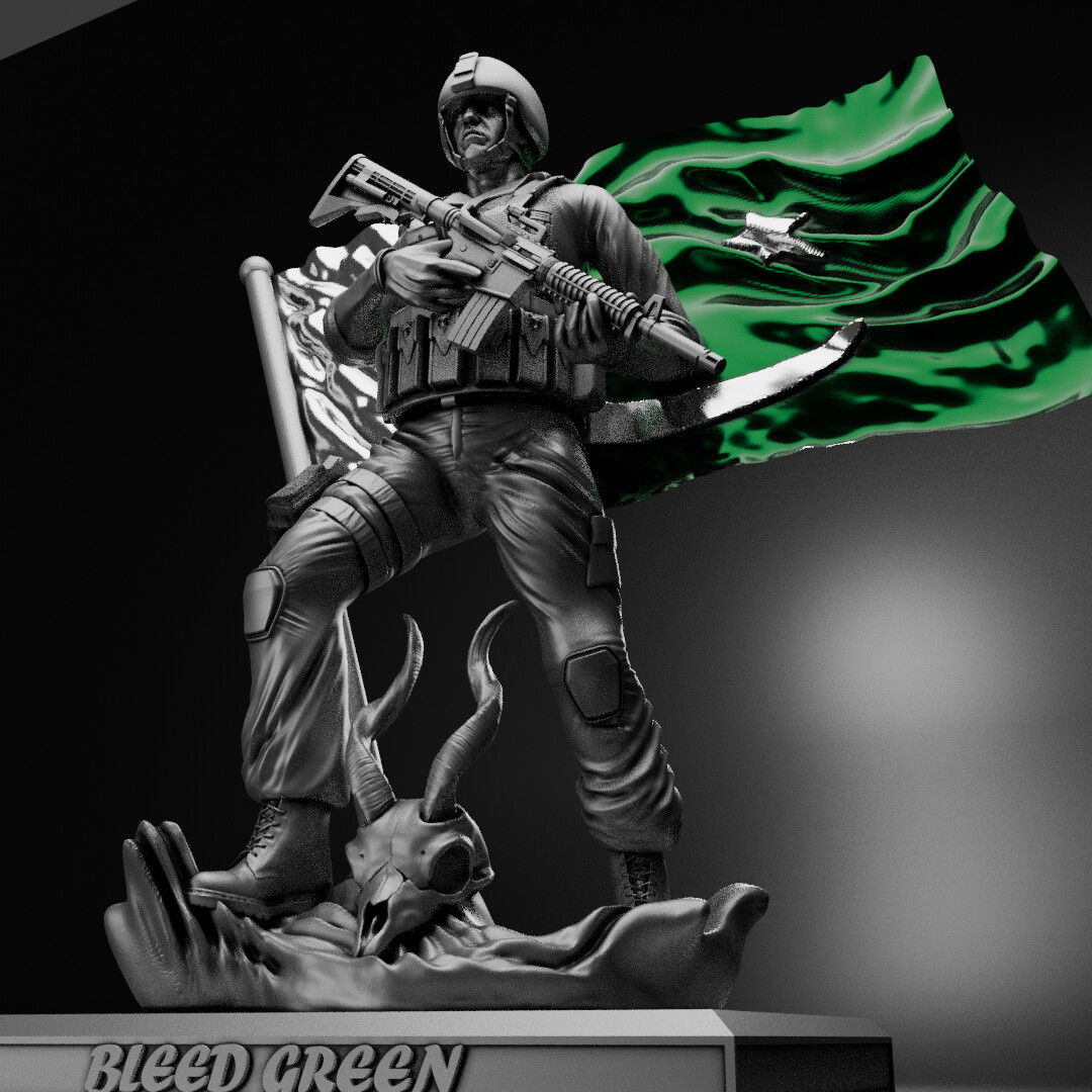 ArtStation - Bleed Green!