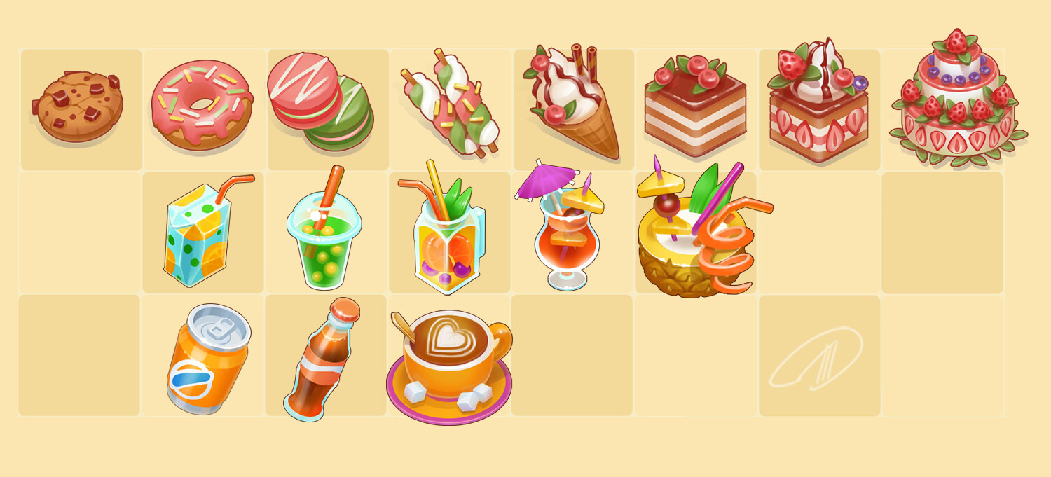 ArtStation - Wild Merge. Props icons