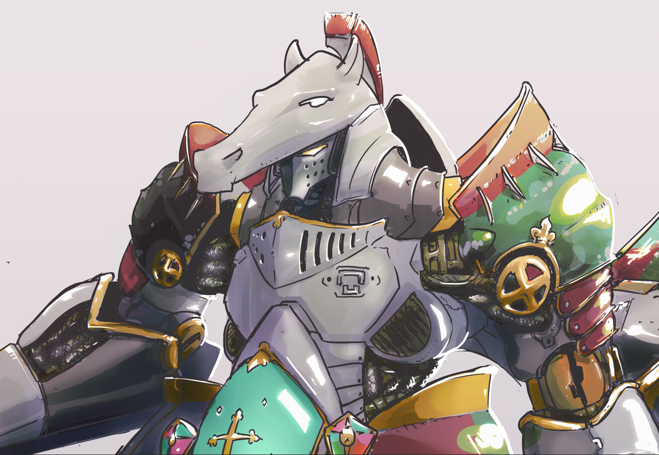 ArtStation - Horse Mech