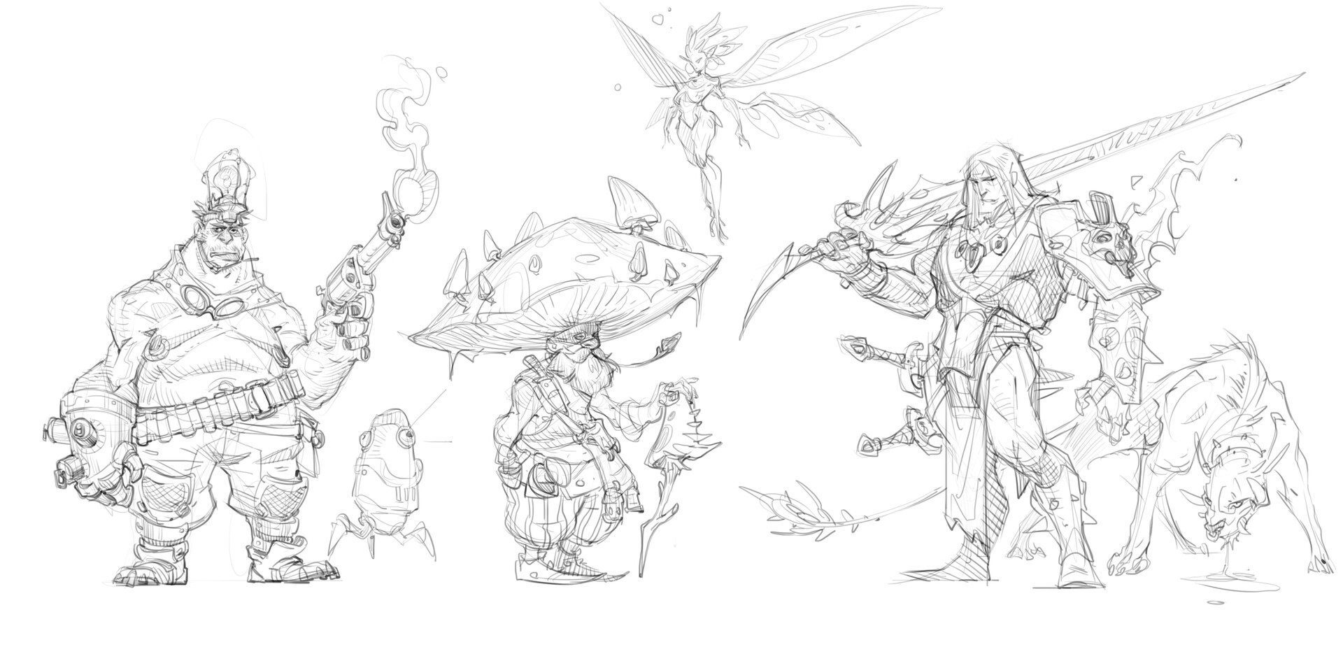 ArtStation - New Sketches