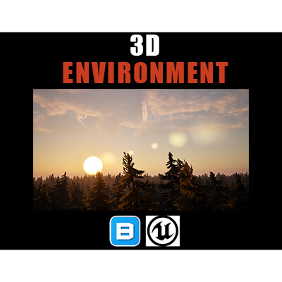 ArtStation - 3D ENVIRONMENT IN UNREAL ENGINE