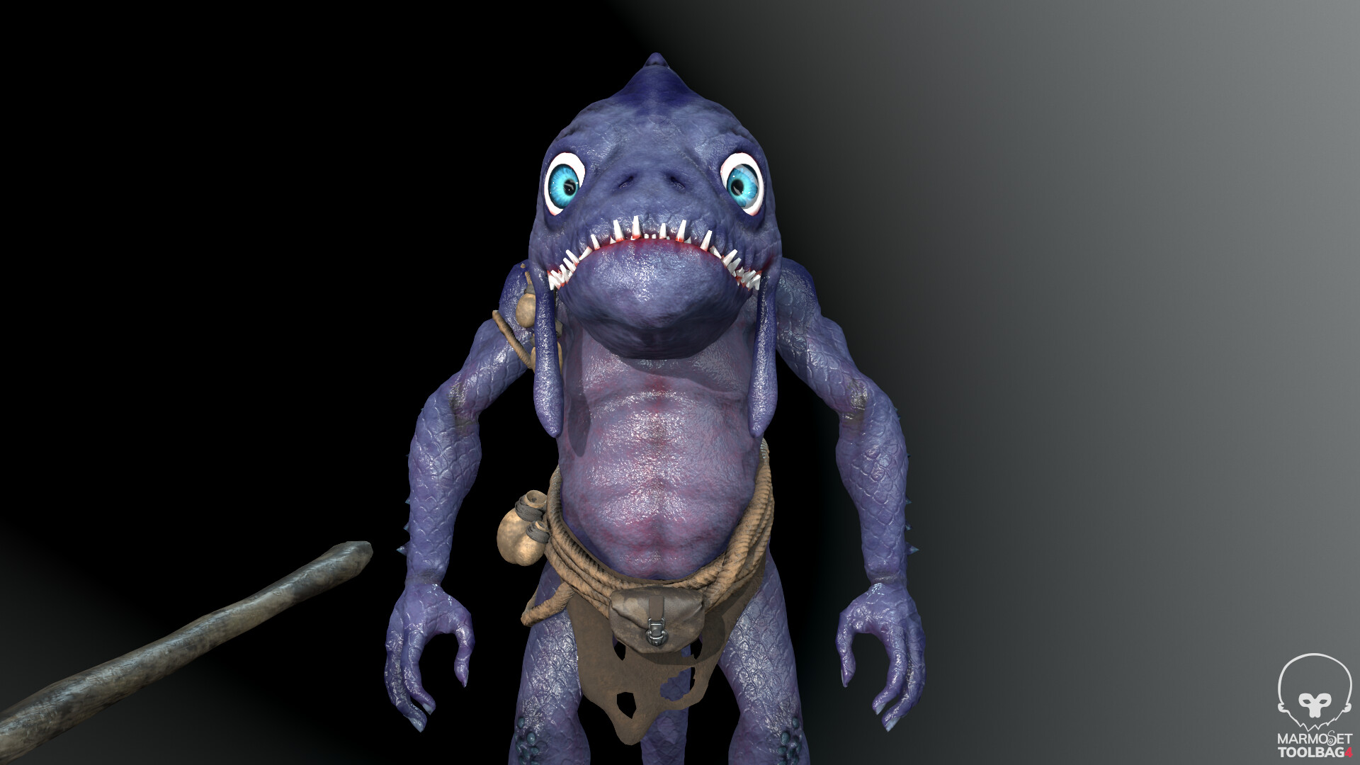 ArtStation - Fishman, Based on "Mangkoon" a George Stratulat’s concept