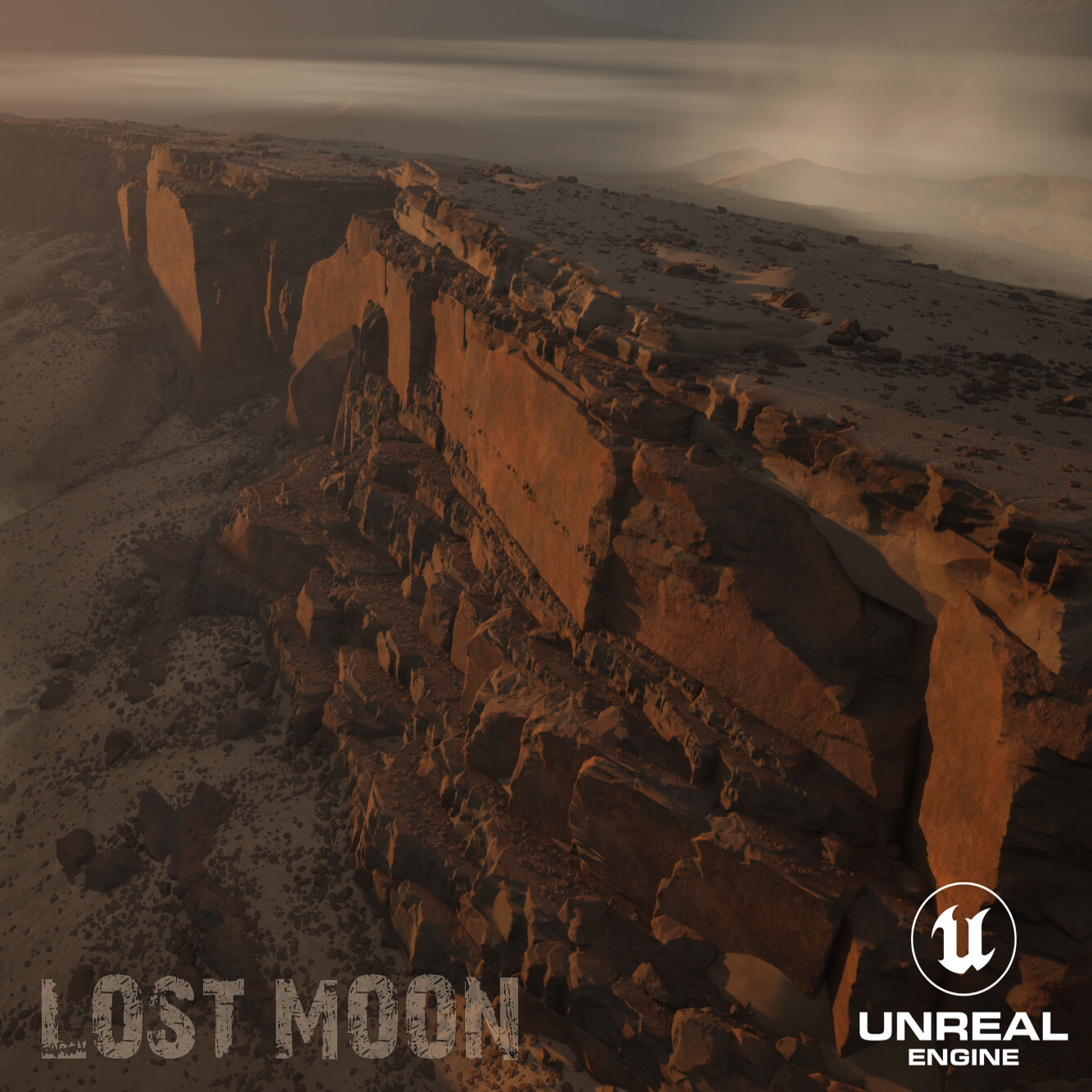 ArtStation - Lost Moon - Crater
