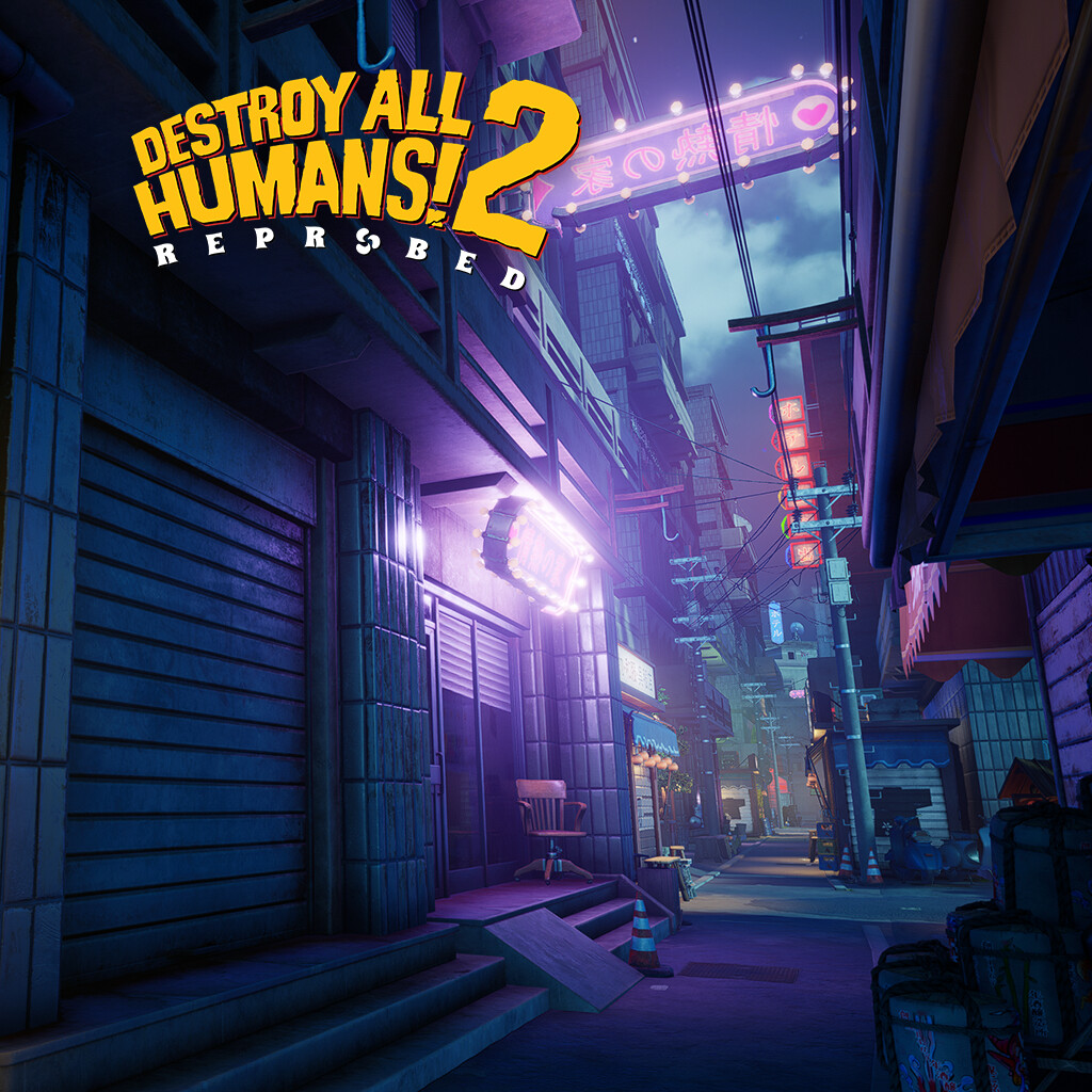 ArtStation - Destroy All Humans! 2: Reprobed - Takoshima City