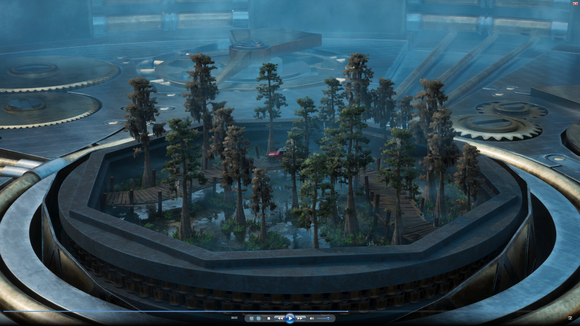 ArtStation - The Endless Dome - Swamp