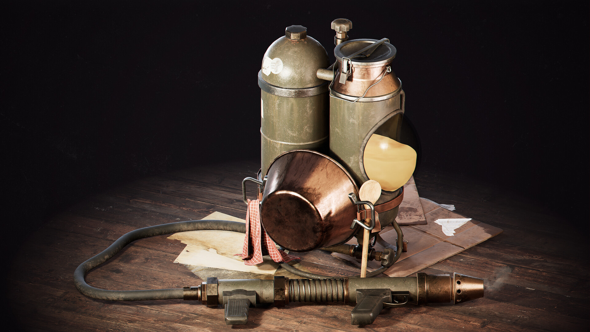 ArtStation - Cheese thrower