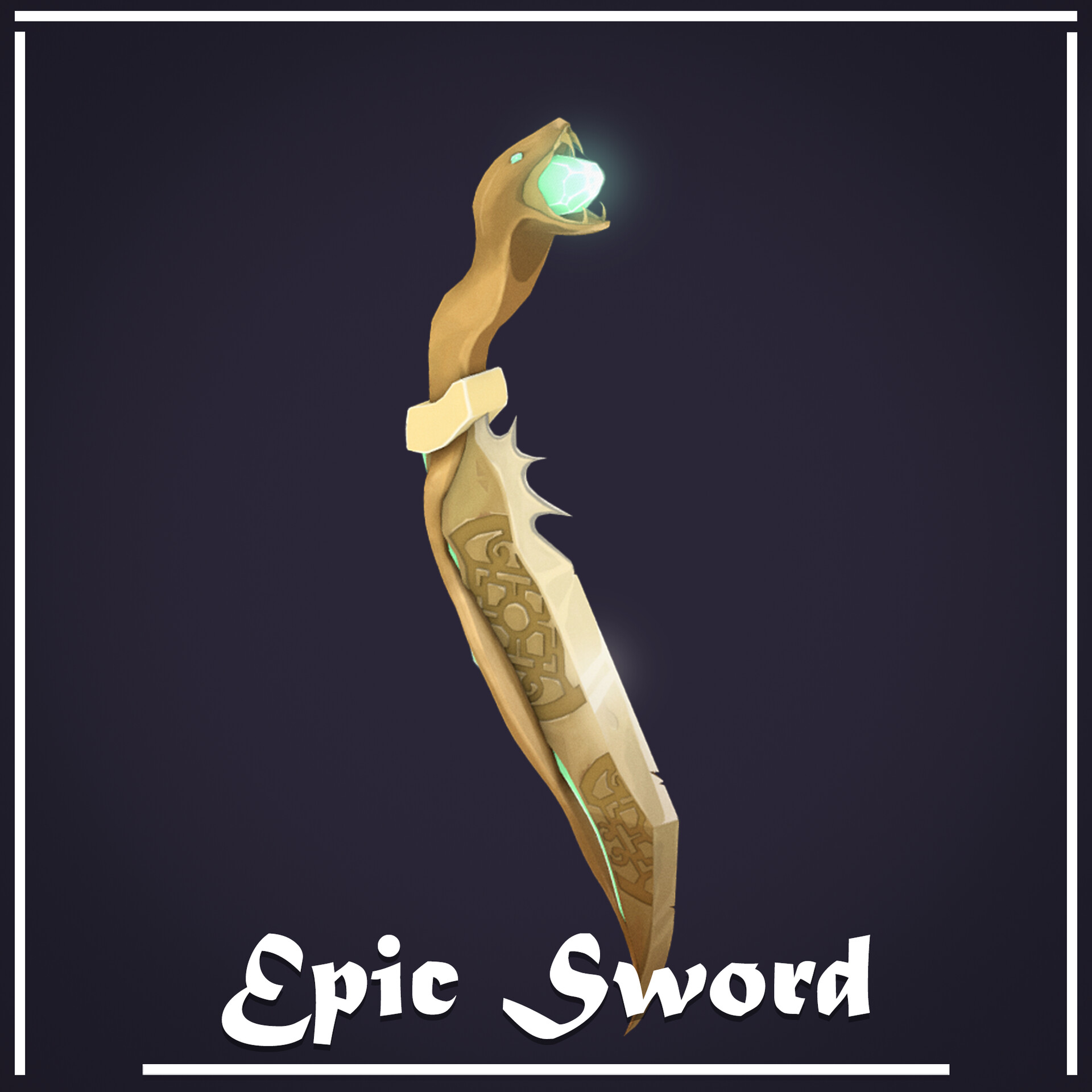 ArtStation - [Student Word] Epic Sword