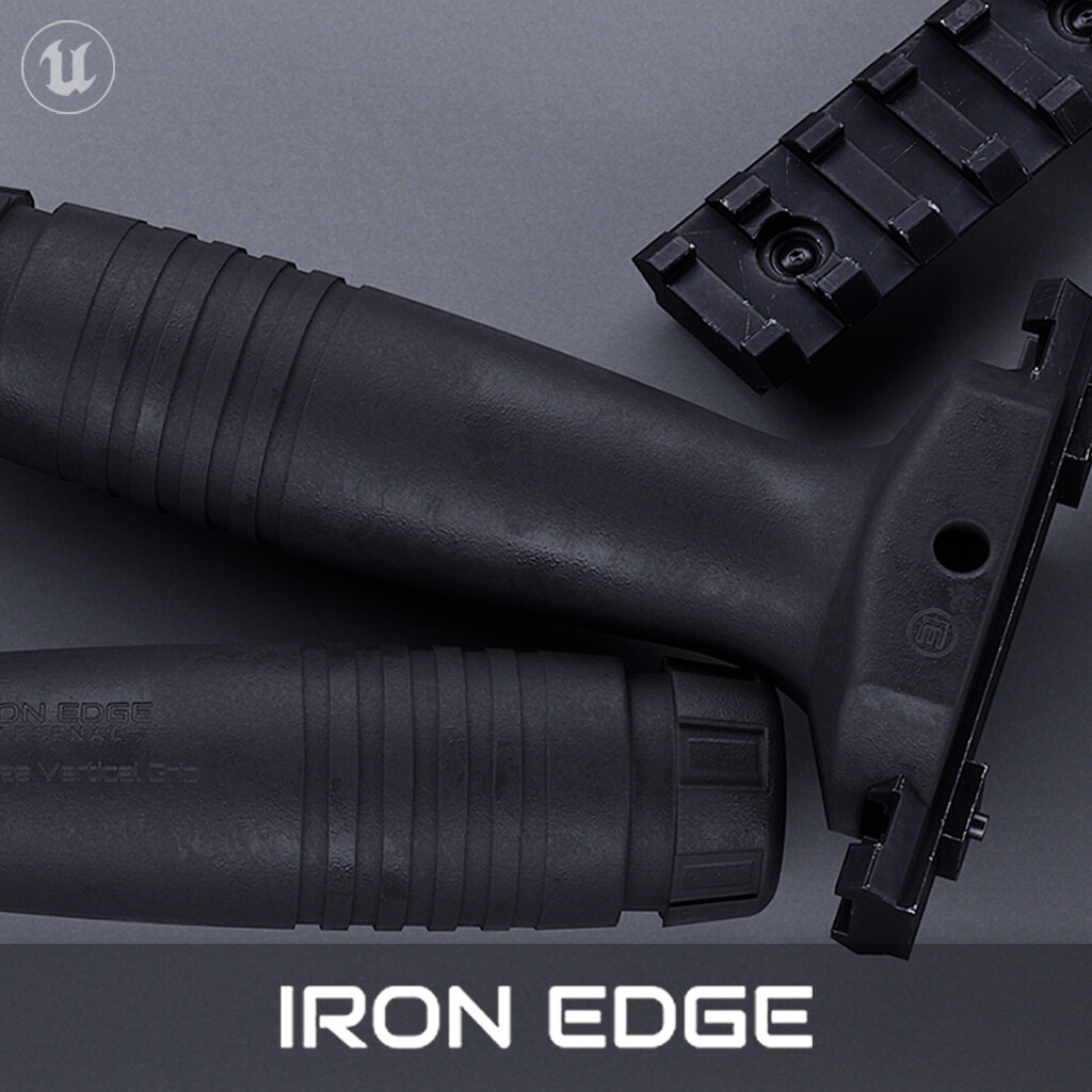 ArtStation - Iron Edge - Stab Vertical Grip
