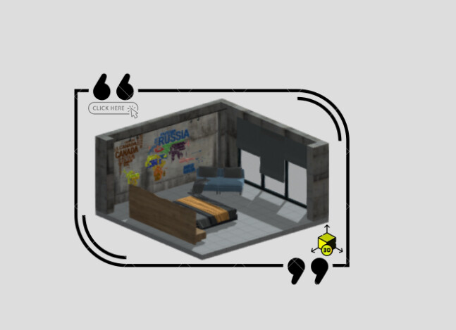 Gökhan Sefa KILIÇKAYA - Room Scene Design 1