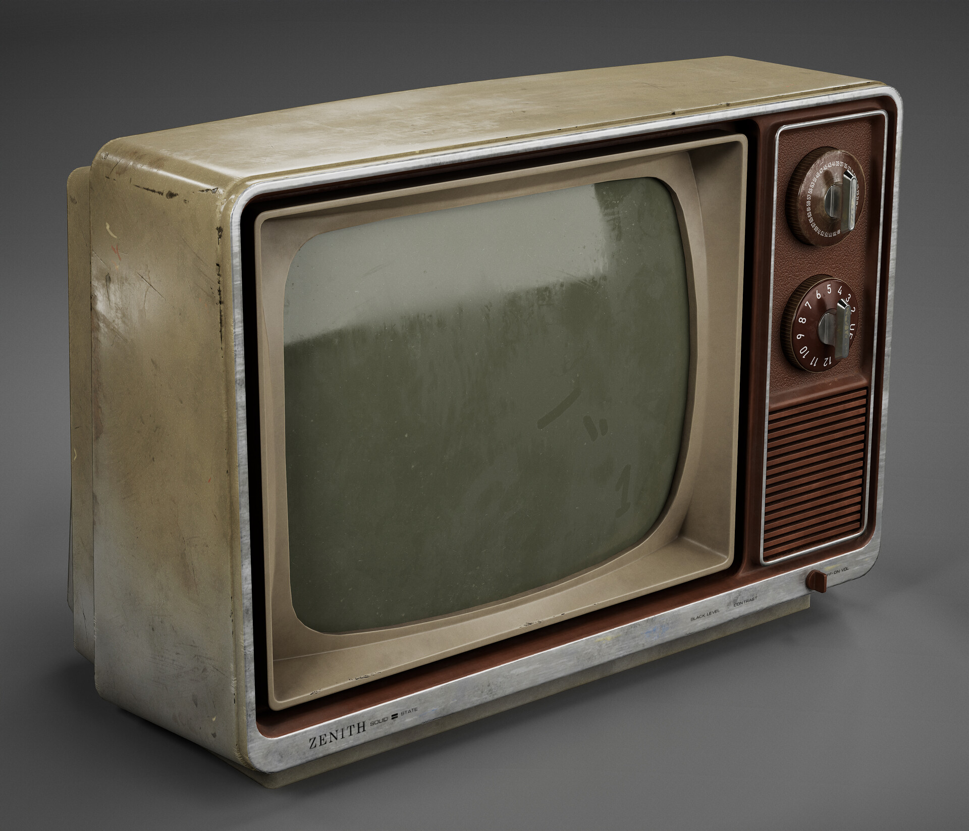 ArtStation - Zenith TV N121A 1978