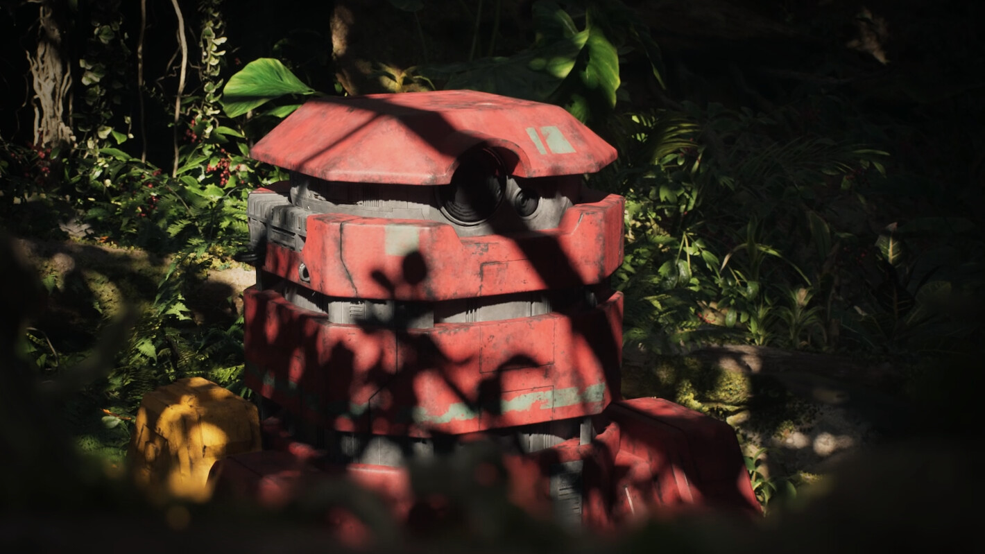 ArtStation - Lost Droid | High Detailed Asset with Environment