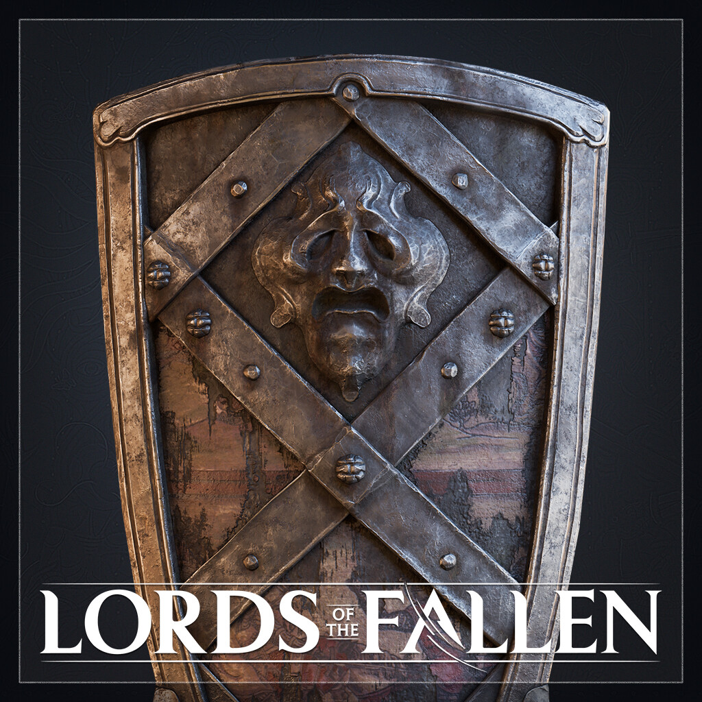 ArtStation - Lords of the Fallen - Crimson Rector Shield