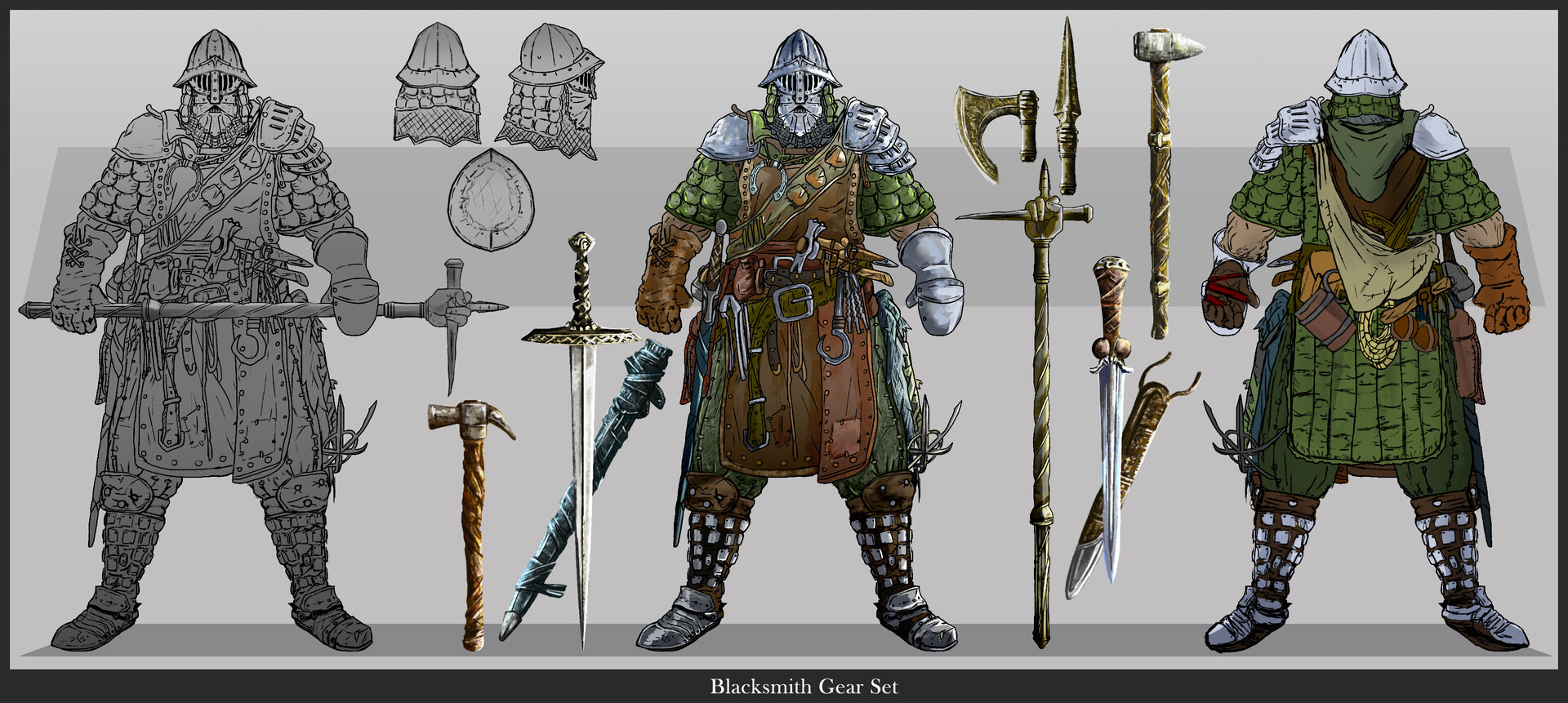 ArtStation - Unnamed Project - RPG Classes