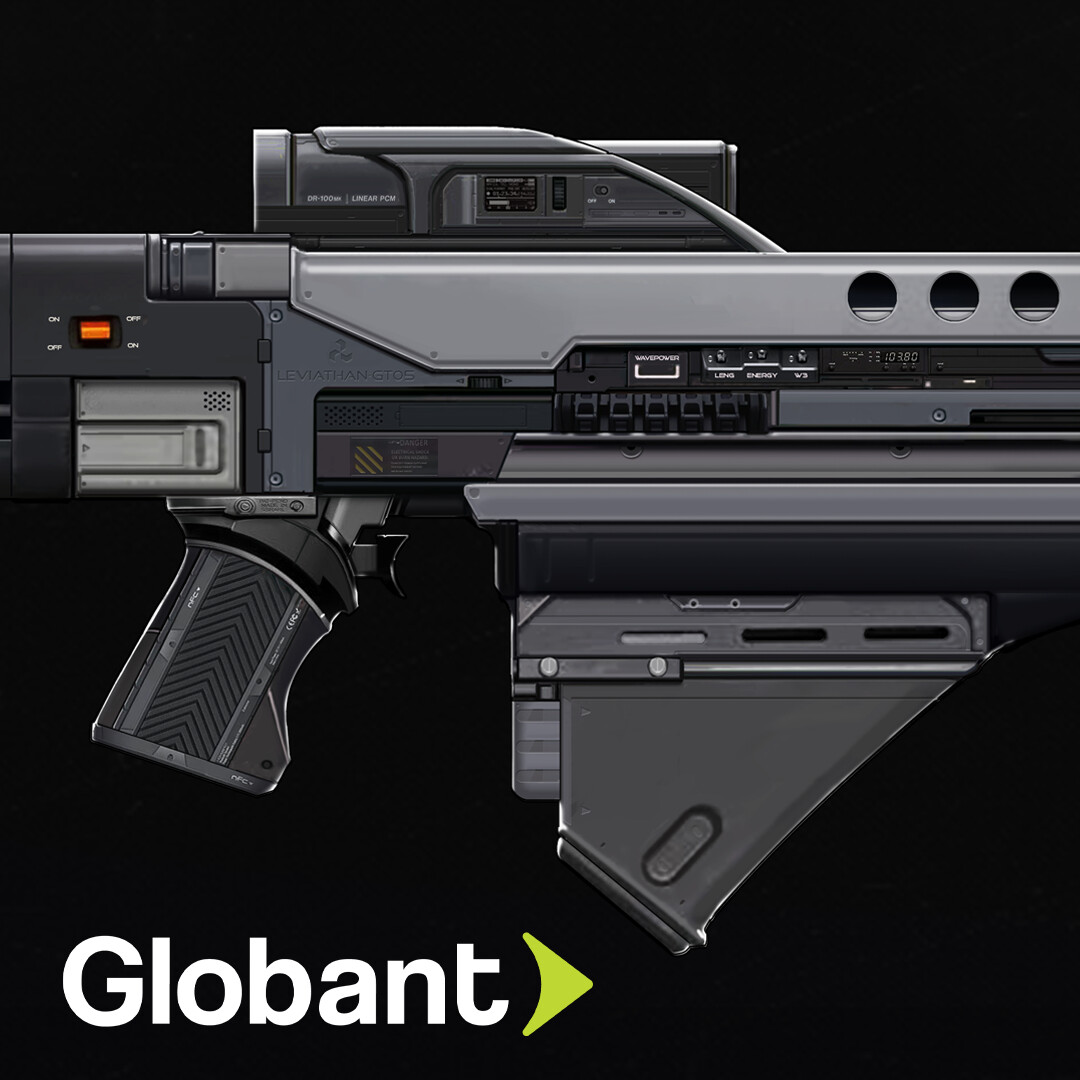 ArtStation - Leviathan-GT05 electric gun prototype