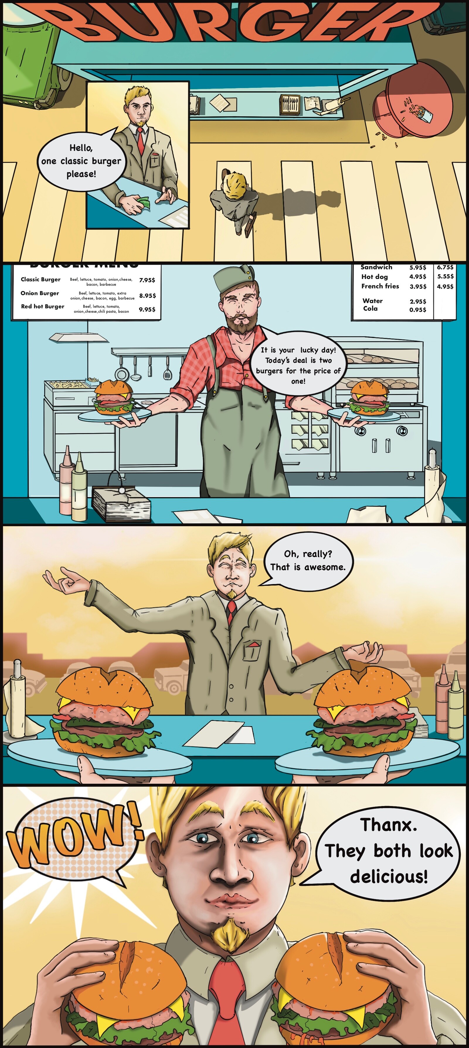 ArtStation - Hamburgers