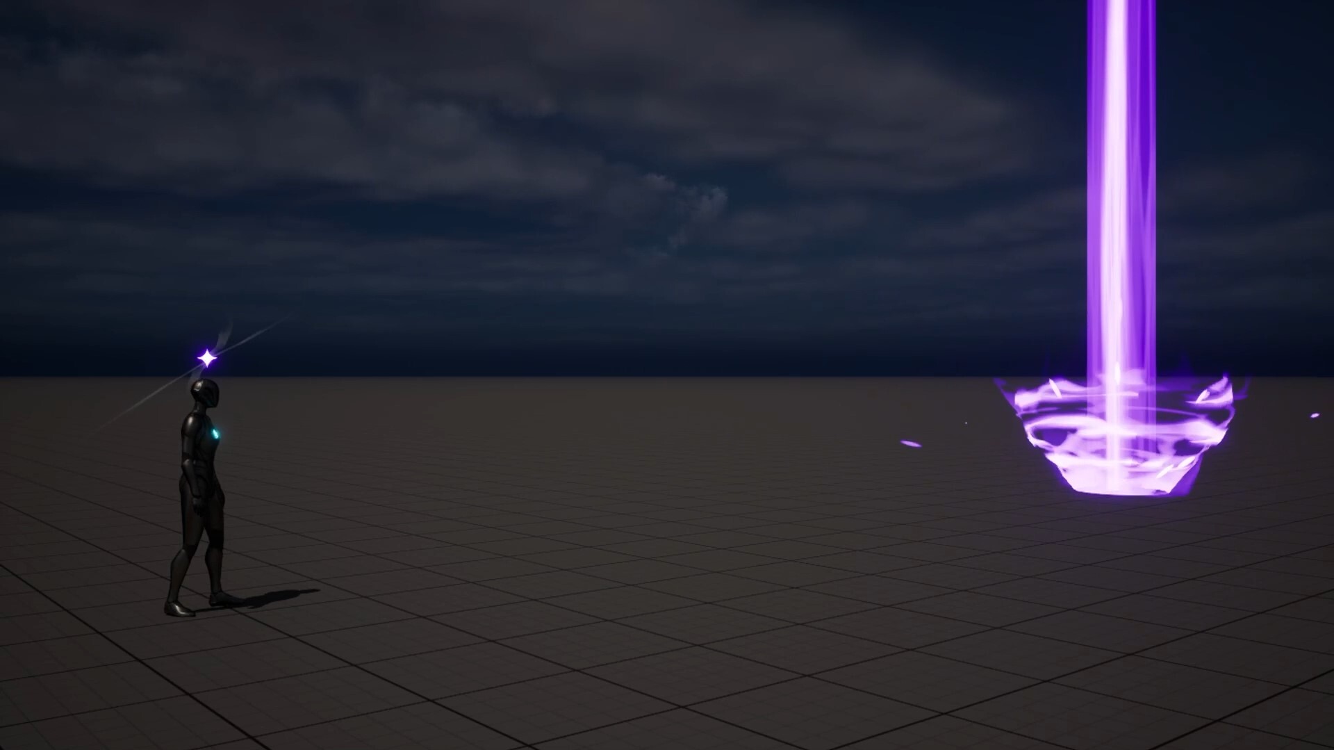 ArtStation - Magic Sky Beam VFX Unreal