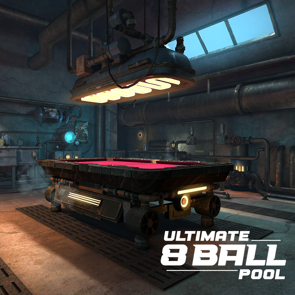 ArtStation - The Machine-Ultimate 8 Ball Pool