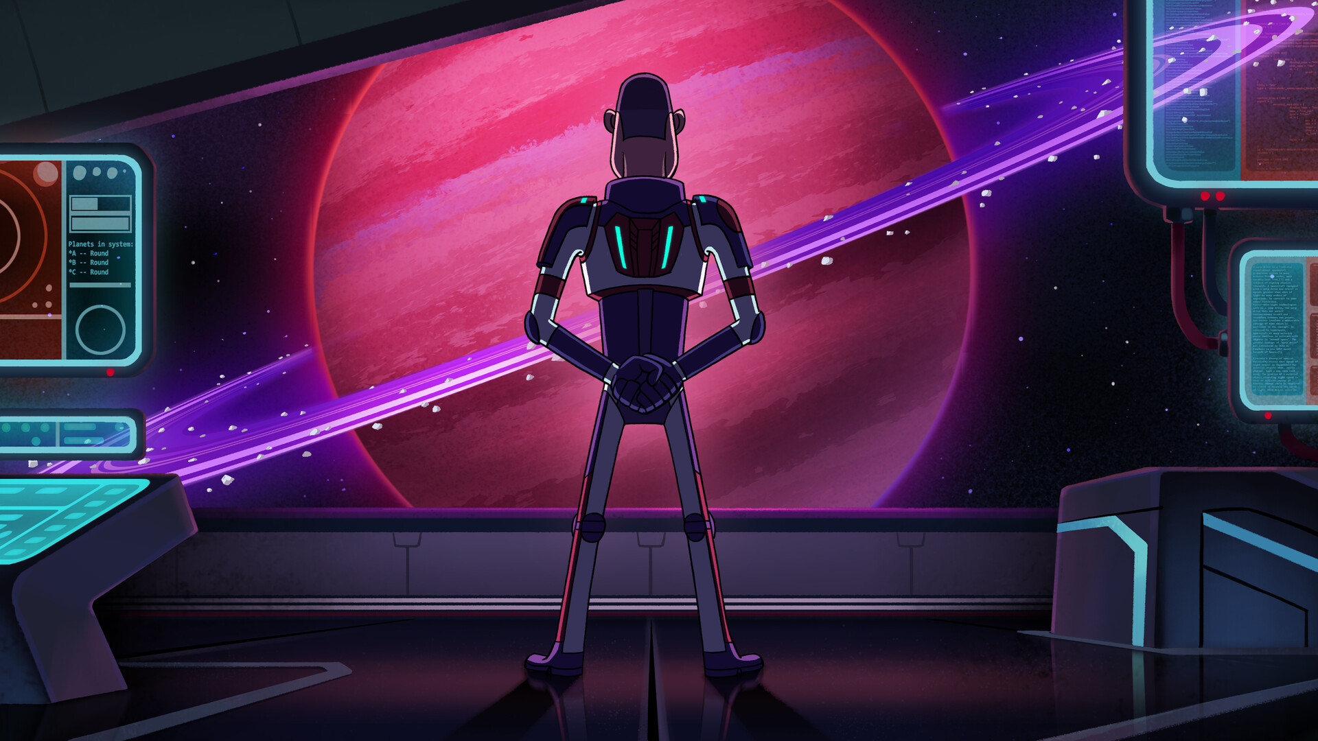 ArtStation - Just Space Cutscenes Art