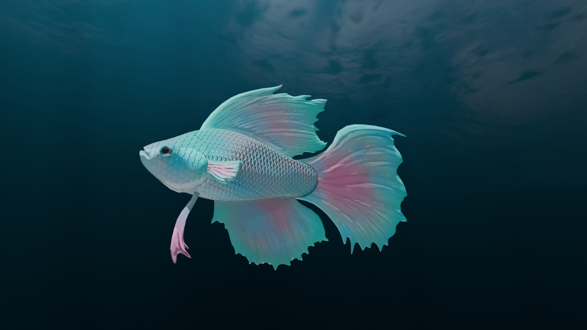 ArtStation - Big Ocean, Small Fish