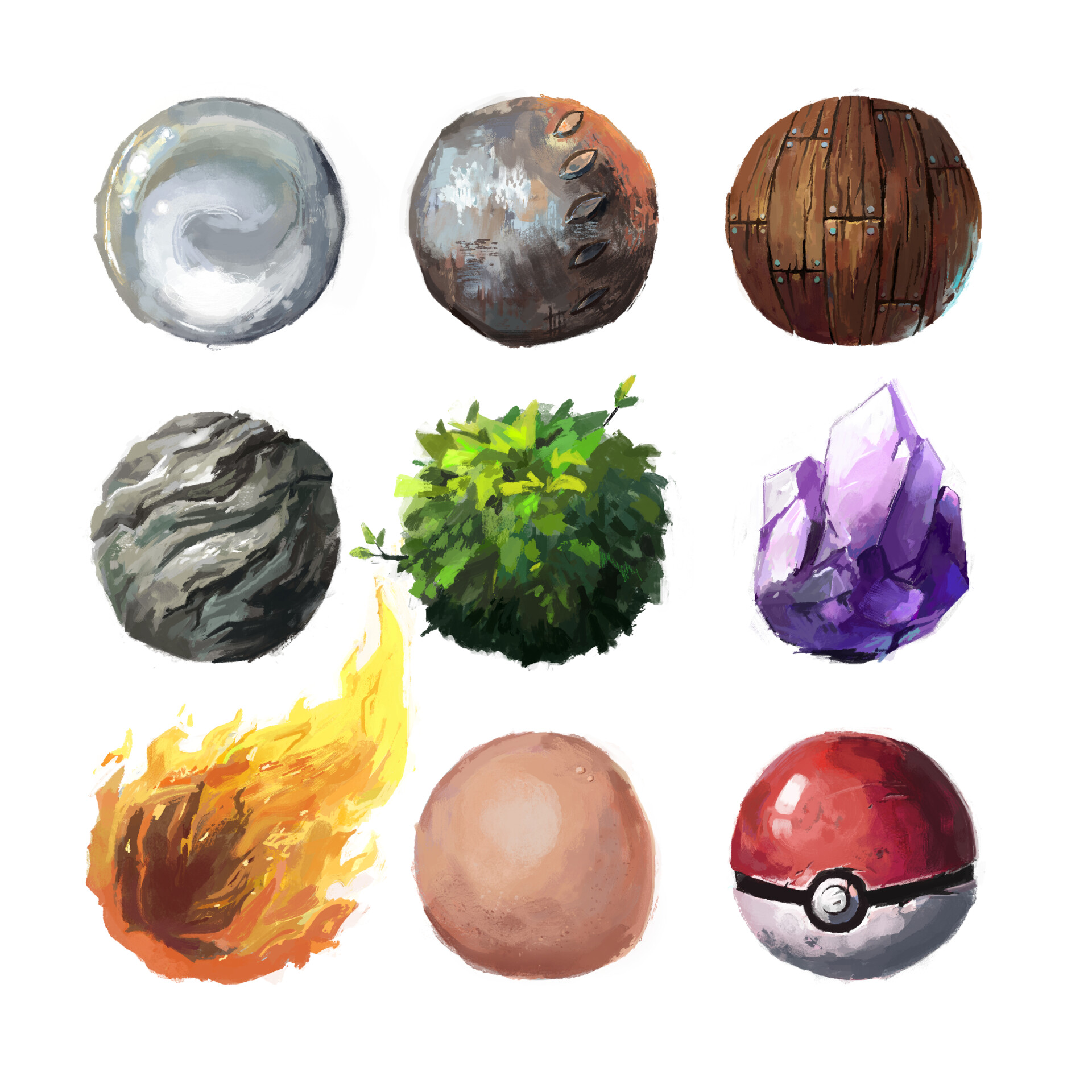 ArtStation - Material Study