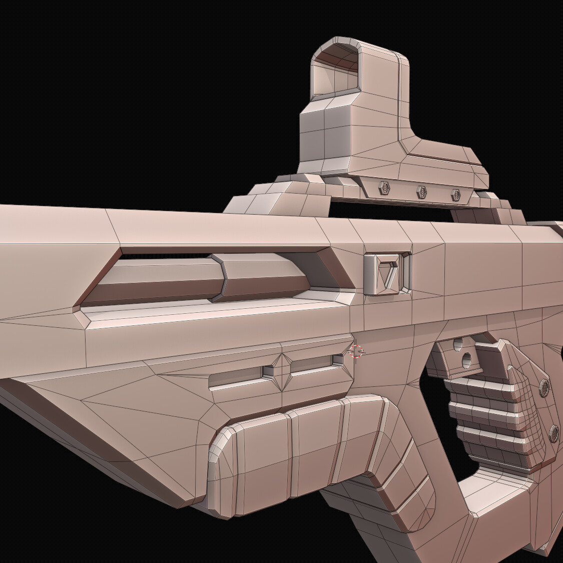 ArtStation - Cyberpunk Rifle