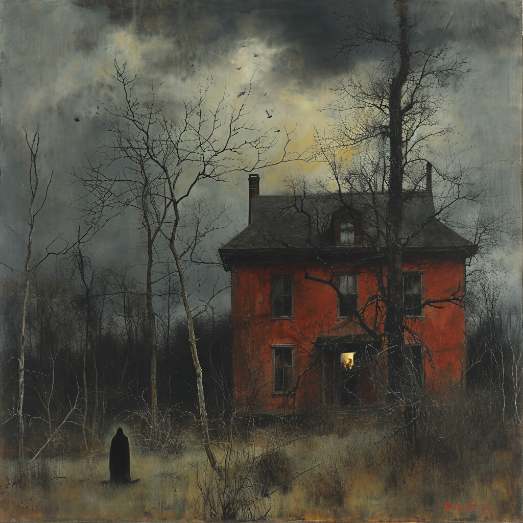 ArtStation - Ghost of The Red House