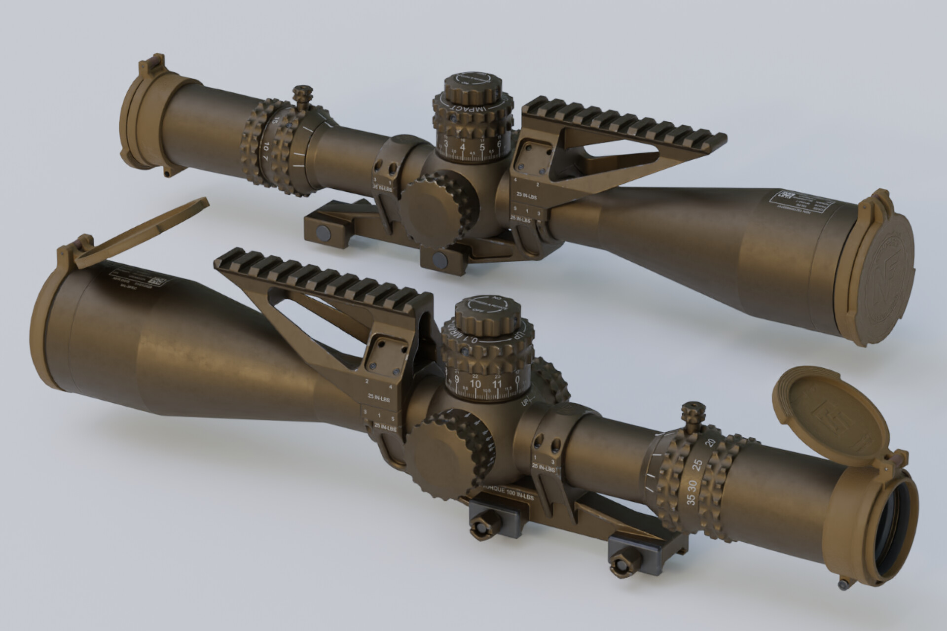 ArtStation - SU-296/PVS P-VPS (SOCOM Contract Nightforce 7-35x56 F1 Scope)