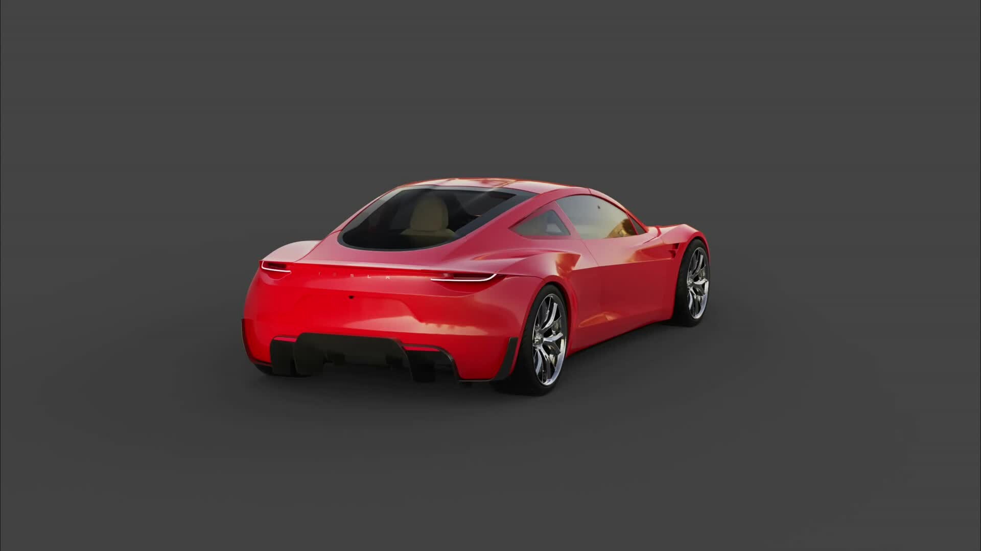 ArtStation - Texture Lighting and Rendering of Tesla car