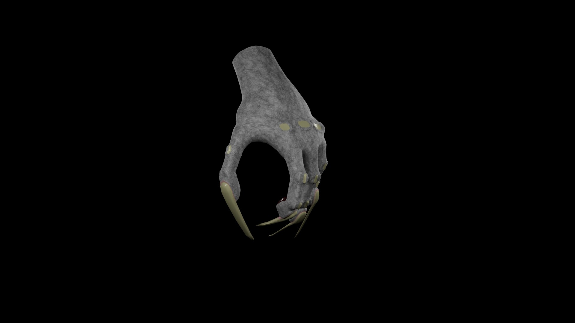 ArtStation - Wendigo Hand Rigged