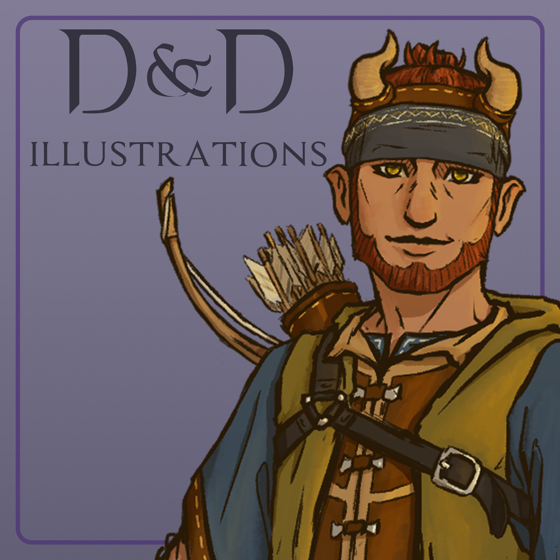 ArtStation - D&D character illustrations