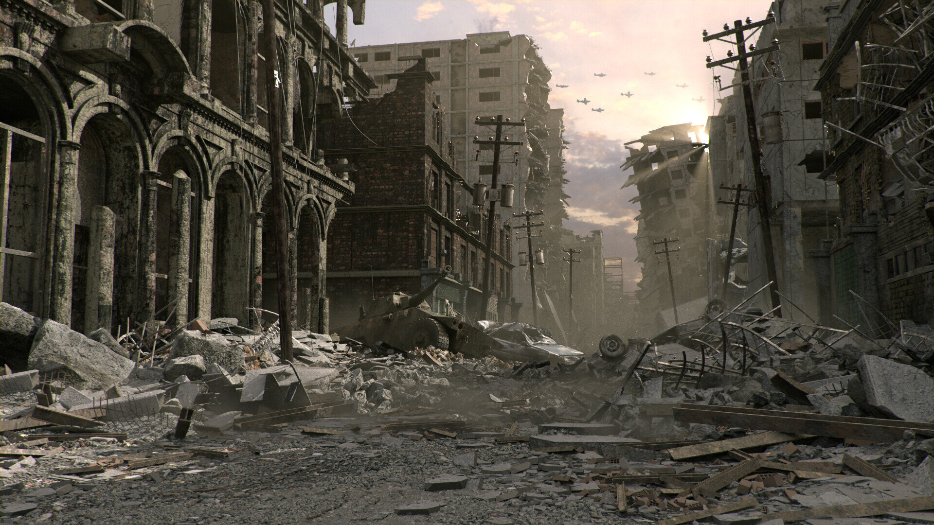 ArtStation - Warzone Environment