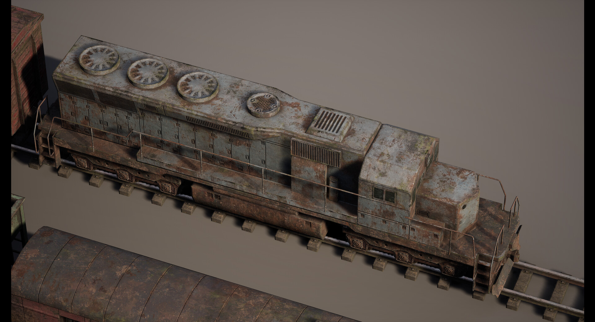 ArtStation - Train and Railway Sets - Assets