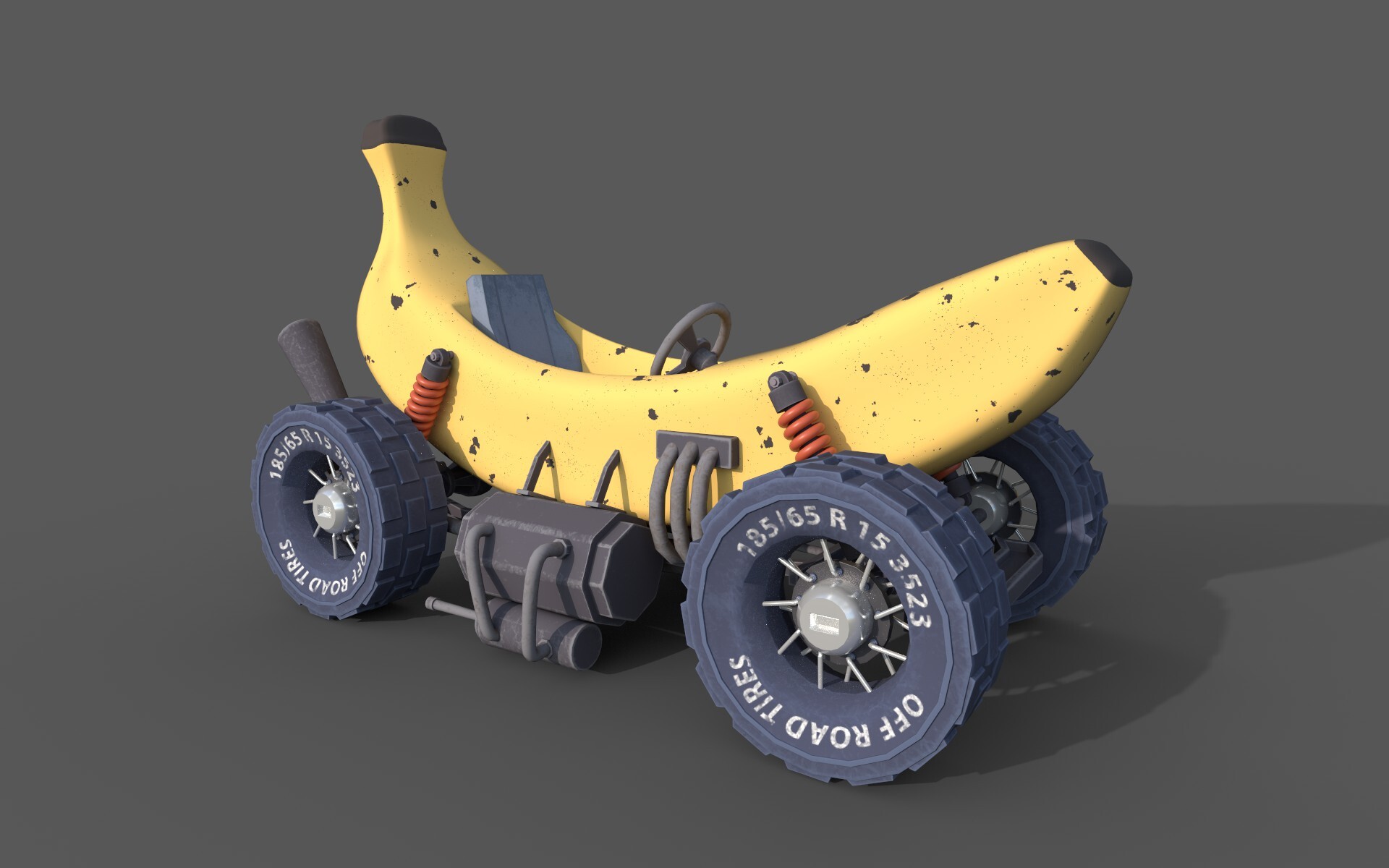 ArtStation - Banana car