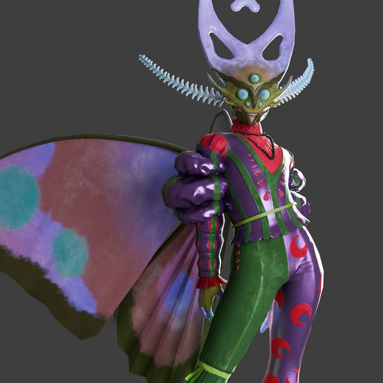 ArtStation - Character Art - Butterfly Alien