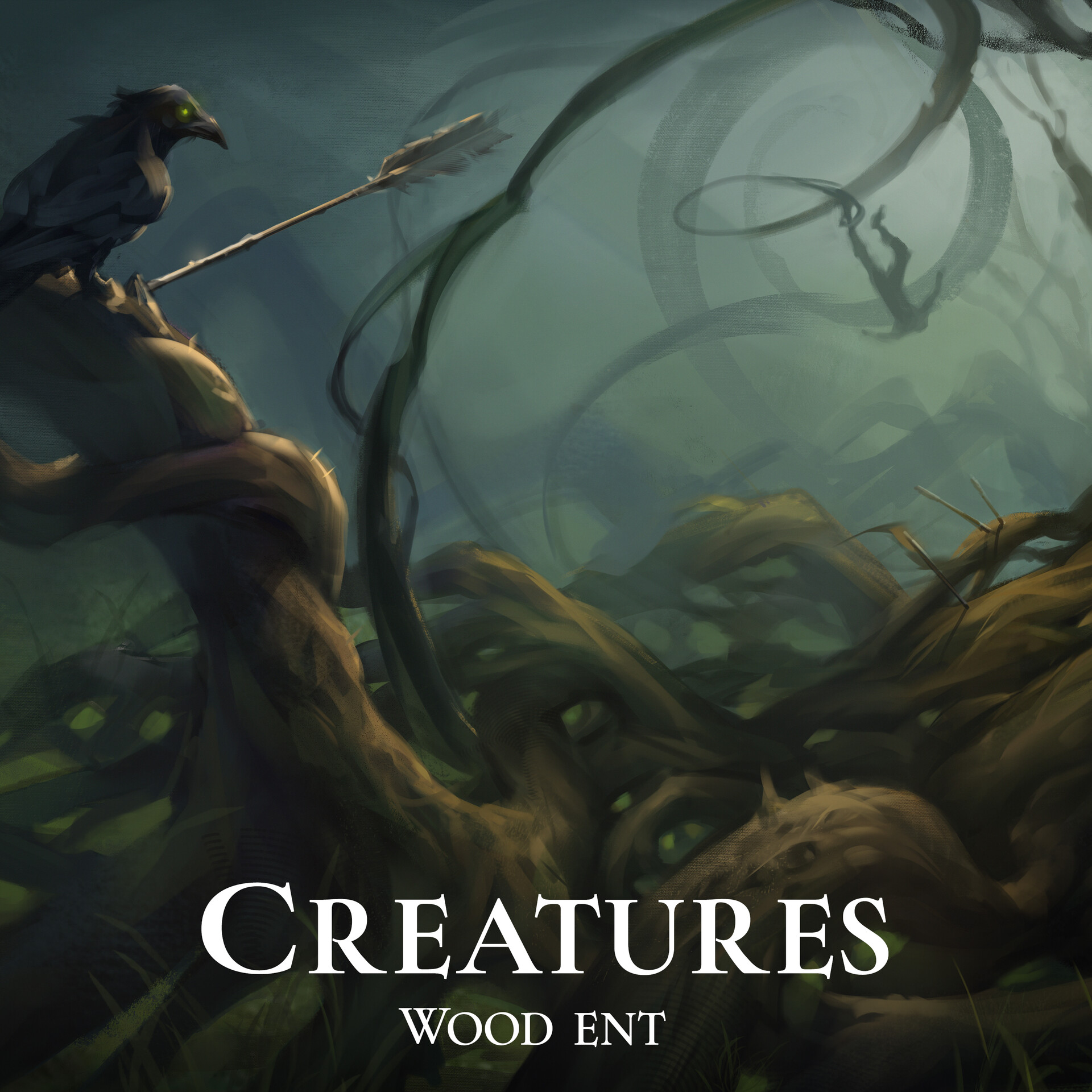 ArtStation - Wood ent. Creature
