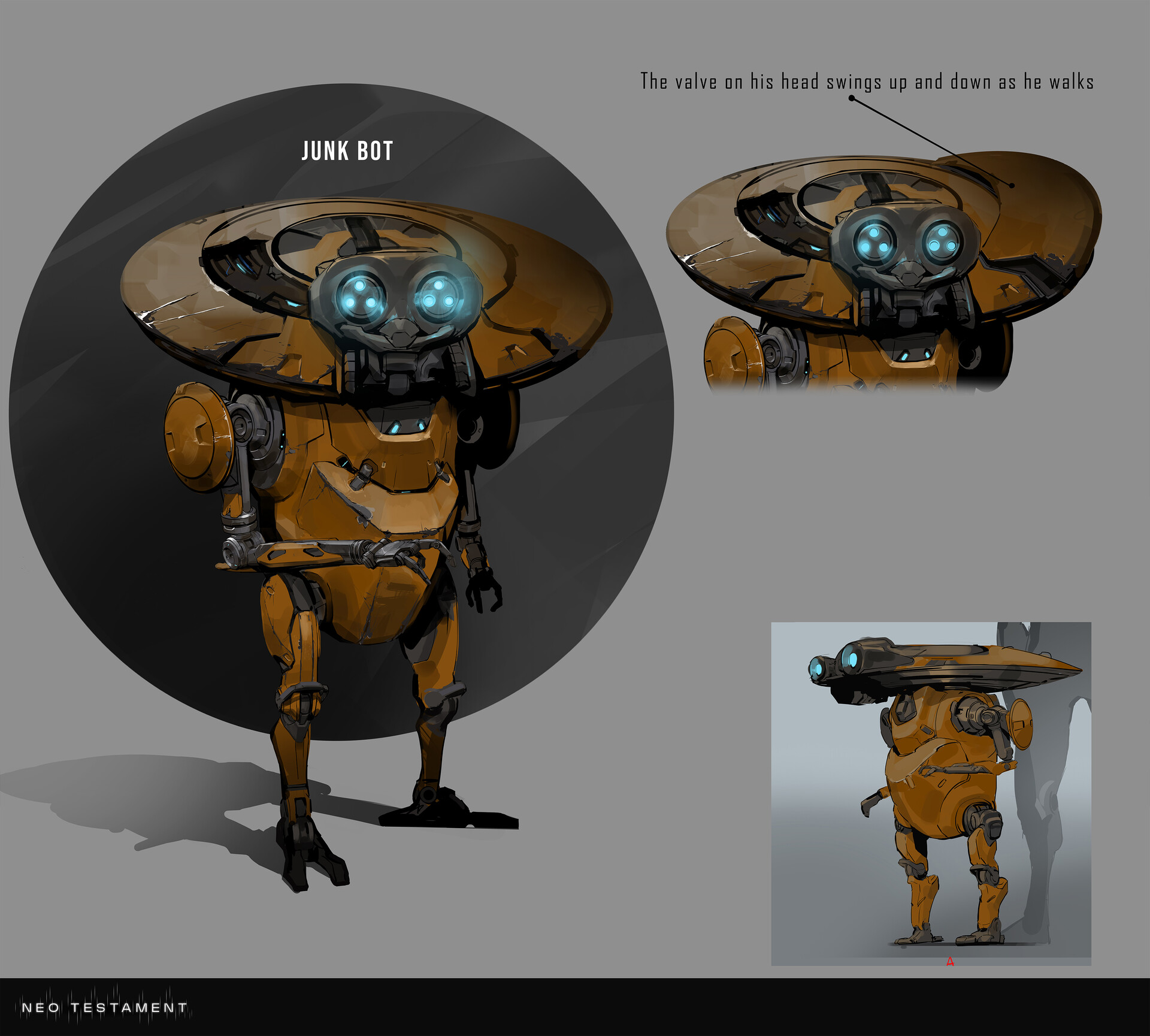 ArtStation - Junk Bot