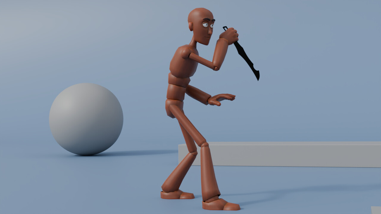 ArtStation - Body Mechanics Practice 101