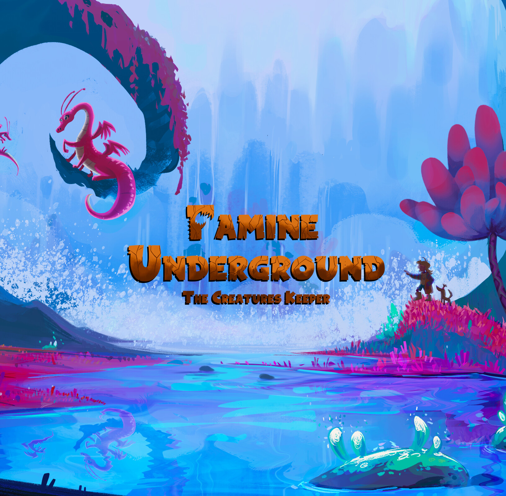 ArtStation - Famine Underground - 2D Environment Art - IDEA ACADEMY